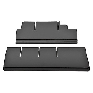 TACOBRO Center Console Organizer Dividers Compatible with 2015-2018 2019 2020 Ford F150 Accessories Black ABS Plastic Armrest Box Insert Secondary Storage, Full Console w/Bucket Seats ONLY