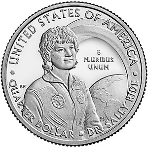 2022 S Silver Proof American Women Quarter Dr. Sally Ride Quarter Choice Uncirculated US Mint