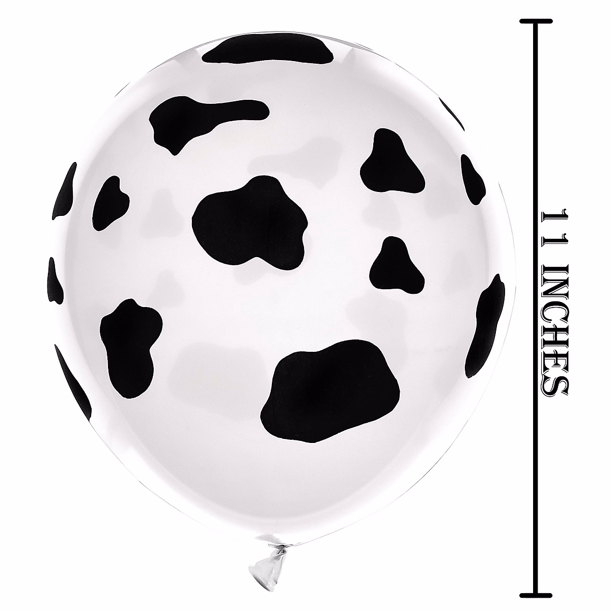 Latex Cow Print Balloons - Birthday Party balloons, Farm Theme, Party Supplies (12)