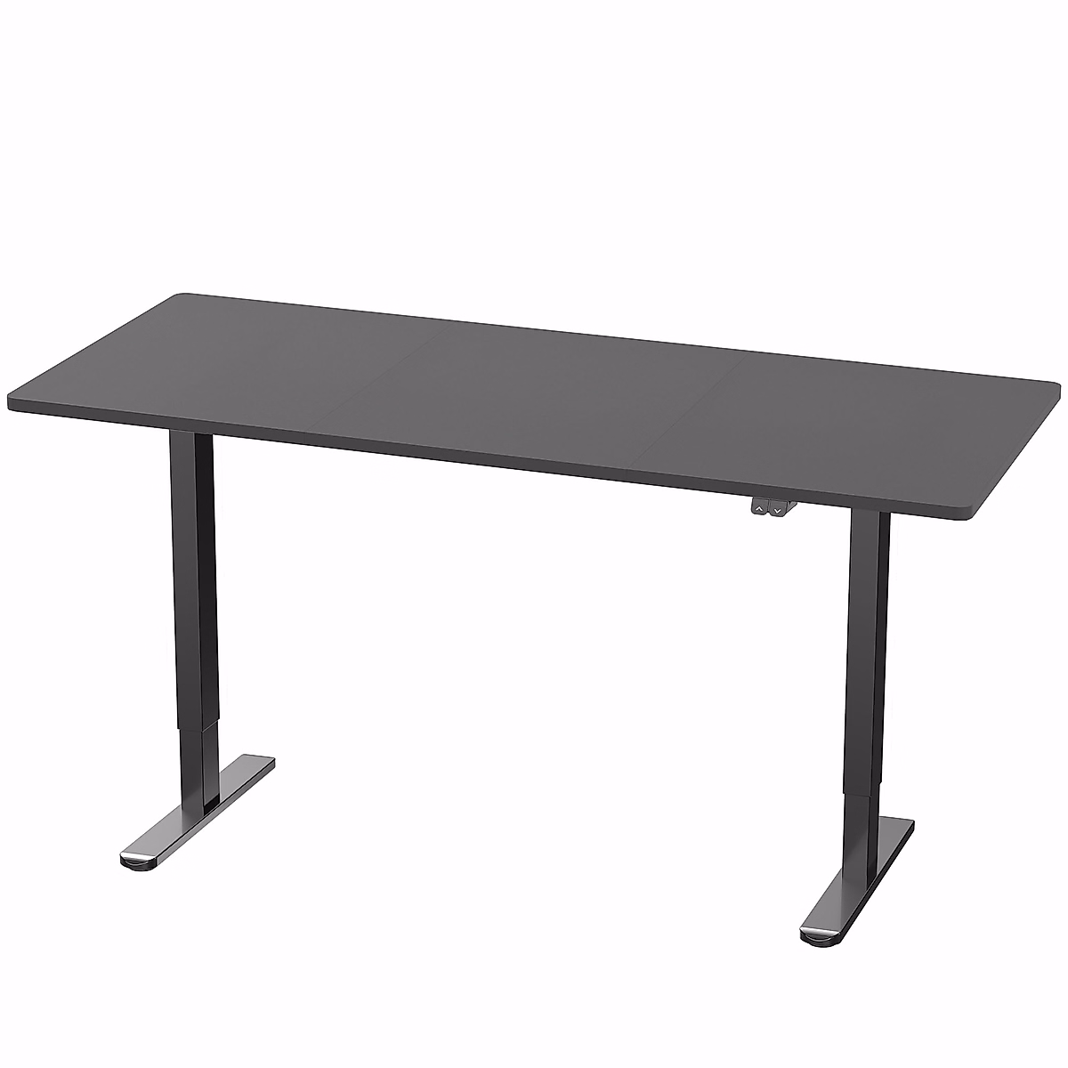 VIVO Electric 71 x 30 inch Stand Up Desk, Height Adjustable, Black Top Black Frame, DESK-KIT-0B7B