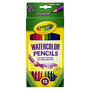 Crayola 12ct Watercolor Colored Pencils