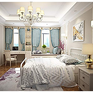 NEEBIRGELIA White Metal Bed Frame Queen Size with Headboard and Footboard Single Platform Mattress Base,Metal Tube and Iron-Art Bed（Queen,Grayish White）