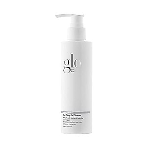 Glo Skin Beauty Purifying Gel Cleanser - Salicylic Acid Face Wash Targets Clogged Pores, Excess Oil & Breakouts - Gently Exfoliates and Minimizes the Appearance of Fine Lines