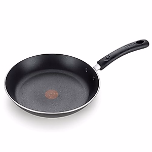 T-fal Experience Nonstick Fry Pan 12.5 Inch Induction Oven Safe 400F Cookware, Pots and Pans, Dishwasher Safe Black