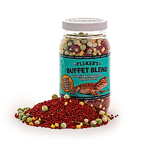 Flukers 1 Piece Juvenile Bearded Dragon Veggie Variety Diet, 5 oz