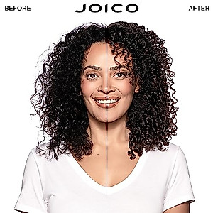 Joico Zero Heat Air Dry Styling Crème | For Thick Hair | 24 Hour Humidity Control | Tames Frizz & Enhances Texture | Boost Shine | Reduce Drying Time | 5.1 Fl Oz