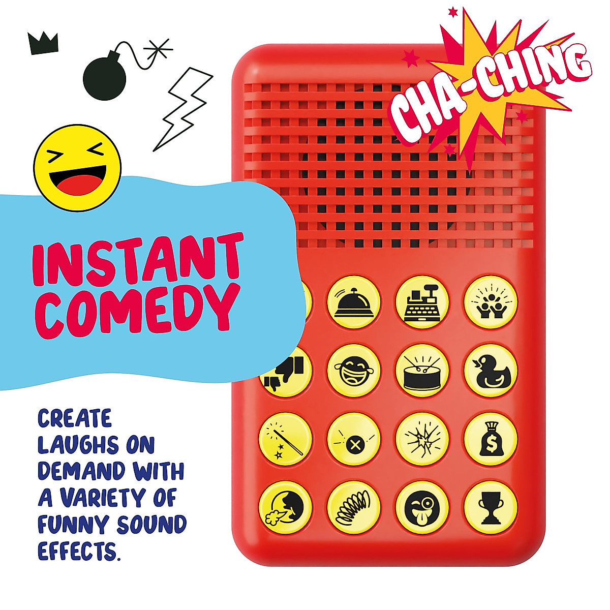 Sound Effects Machine - 16 Hilarious Sounds - Easter Basket Stuffers - Boys Noise Maker Prank Gifts for Kids- 6 7 8 9 10 Year Old Boy Gifts - Fun Boys Toys for Ages 8-13 - Cool Gadgets for Teens Gift