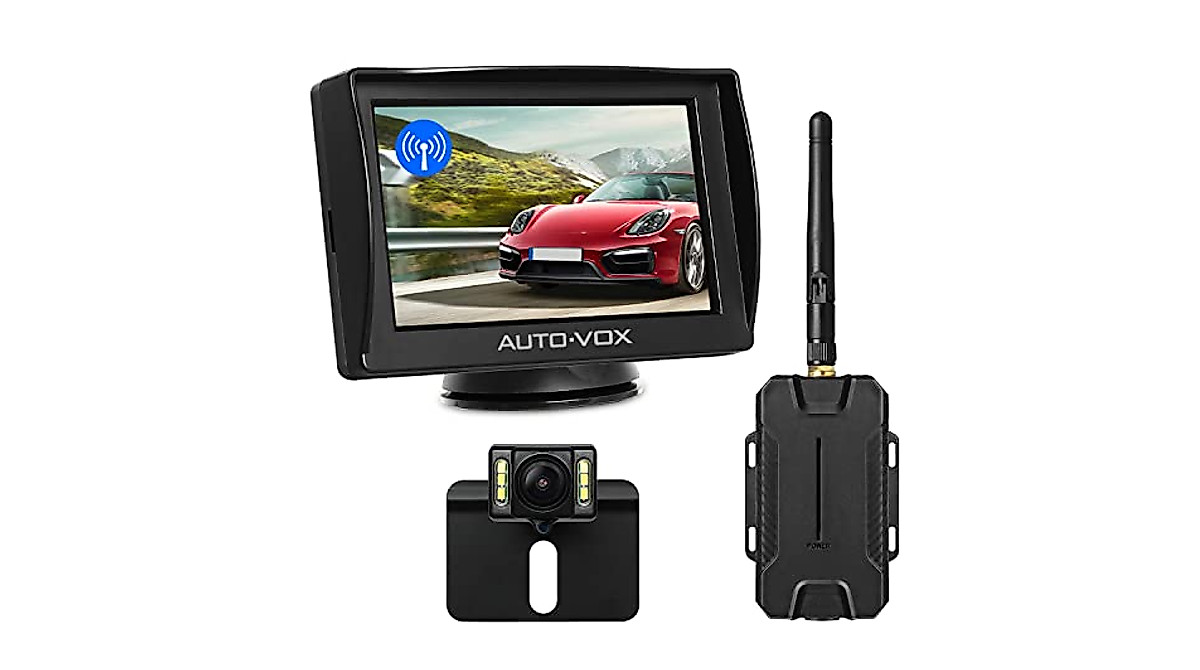 AUTO-VOX M1W Wireless Backup Camera - Easy Parking & Night Vision