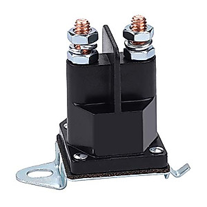 ATVATP 582042801 582042802 Starter Solenoid 435-325 Replacement for Husqvarna 532192507 192507 AYP Craftsman Poulan Trombetta 862-1241-211-12 Brass Plunger