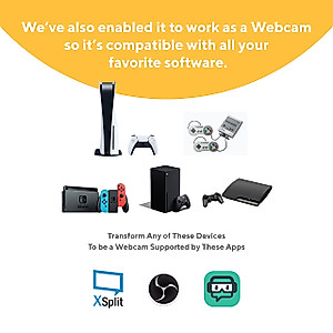 Human Things GENKI ShadowCast - Easily Connect and Play Game Consoles on The Laptop, Smallest Capture Card with Great Performance