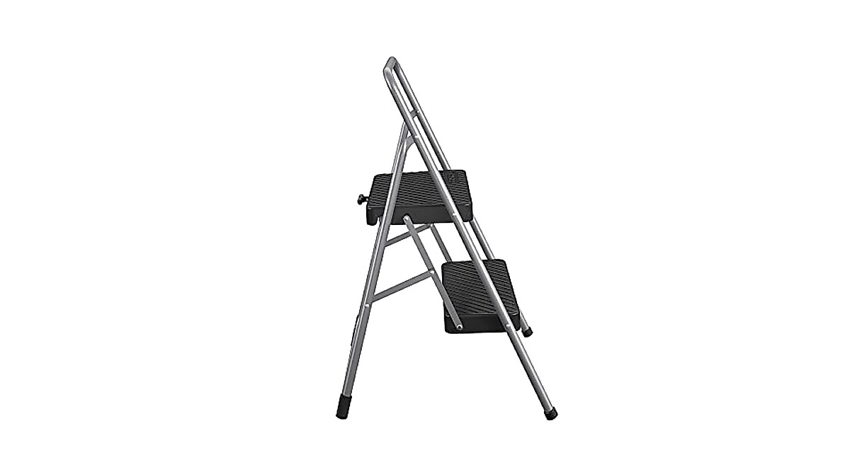 COSCO 11137PBL1E Folding Step Stool - 200 lb Capacity, ANSI Type 3