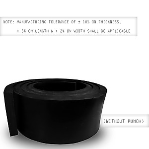 SIMOND STORE 9 FT x 8” INCH Snow Deflector, Snow PLOW, Rubber PLOW