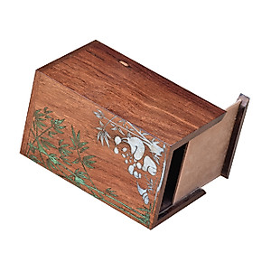 Green and White Resin Urn Wooden Urn Box Lichtenberg Figure Cremation Urn for Human Ashes Adult Large Funeral urn Ashes Urn for Ashes pet urn Fractal Burning urn Memorial Urn (Large up to 250 lb)