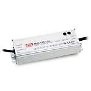 Mean Well HLG-120H-24B LED Power Supplies CV+CC 120W 12-24V 5A, 90-305VACin, IP67, 3 in 1 dimming, Wire Leads, Chassis Mt