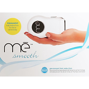 mē Smooth Permanent Hair Reduction Device with FDA Cleared elōs Technology - with 200,000 Pulses