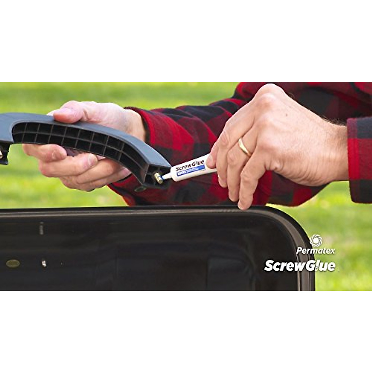 Permatex 28206 6 mL Screw Glue Locks, 0.18 fl. oz