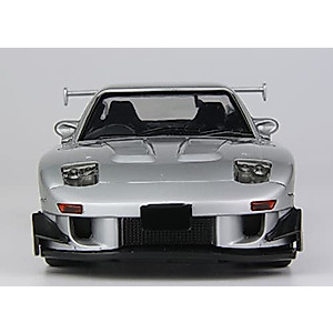 Platz/Mono 1/32 Automotive Kit Mazda RX-7(FD3S) Custom Silverstone Metallic Color-Coded Plastic Model MN11