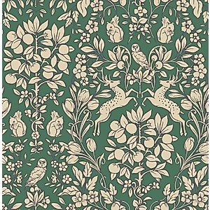 NuWallpaper Emerald Enchanted Peel & Stick Wallpaper