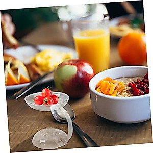 HOMSFOU 1pc Tableware Storage Cup Tray Decor Clear Glasses Clear Glass Bowls Trifle Bowl Glass Dessert Display Stand Candy Display Rack Glass Handmade Bawl Glass Bawl Special Bawl Unique