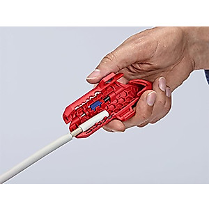 KNIPEX - 16 95 01 SB Tools - Ergostrip, Metric Sizes, Right Handed Version (169501SB)