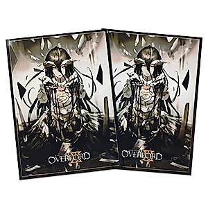 60ct (Overlord Albedo) Top Loading Trading Card Sleeves Deck Protector for MTG/TCG/PTC Sized Cards 67x92mm (01)