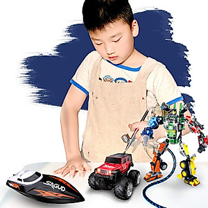 SAGUD Professional Mini Airbrush Kit with Portable Compressor - Perfect for Painting, Hobby, Craft, Model - Dual-Action Gravity Feed Air Brush Gun with Airbrush Cleaning Kit