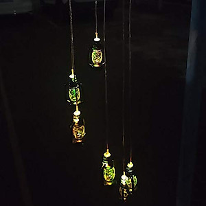 Garden Light lamp Wind Outdoor Chime Oil Solar Light Decorative Led LED light Clear String