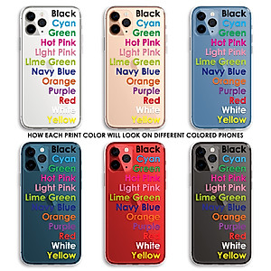 Case Charming Monogrammed Phone Case for iPhone 15 Pro Max 14 13 mini 12 11 Xs Xr X 10s 10r 10 8 Plus 7 Se Personalized Custom Initials Clear Transparent Cover