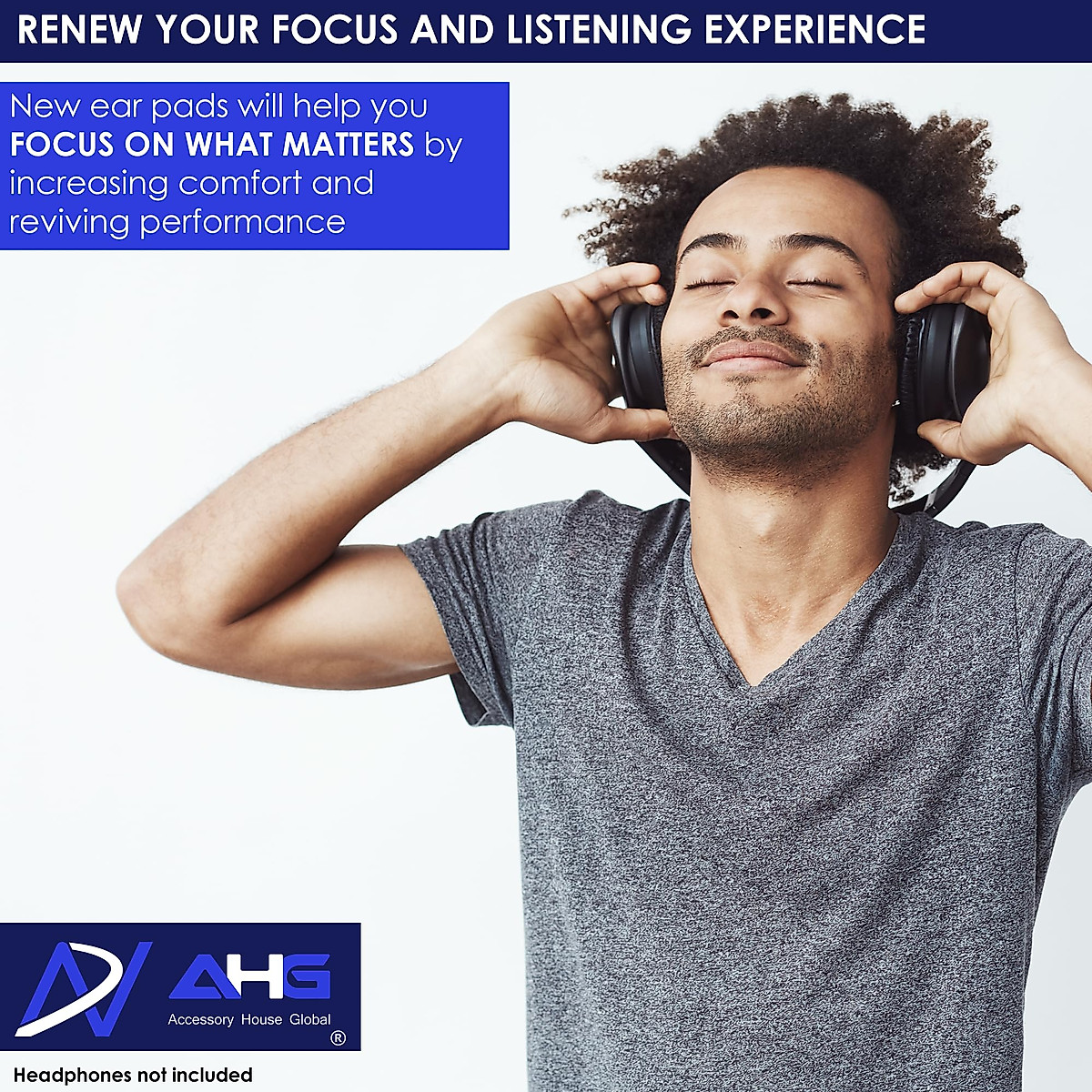 AHG Replacement HD 650 / HD 600 Ear Pads Headphone Cushions Compatible with Sennheiser HD650 HD660S HD660S2 HD600 Massdrop X HD6XX HD58X Jubilee HD580 HD565 Jubilee. Premium Velour/High-Density Foam