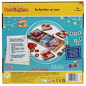 Ideal | Paddington Bear - The Big Clean-up Board Game! | Kids Games | The Adventures of Paddington Bear | for 2-4 Players | Ages 4+