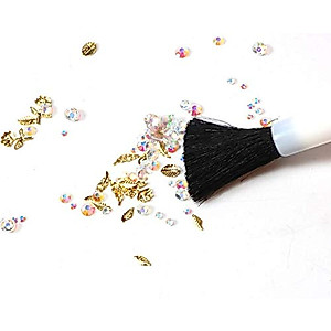 WOIWO Dual Use Diamond Drawing Point Drill Pen Art Pen Sewing Accessories DIY Crafts Cleaning Brush 1PCS