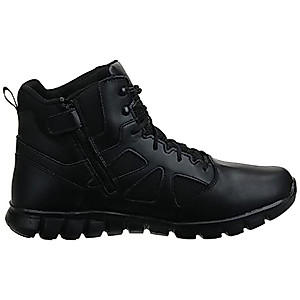 Reebok mens Sublite Cushion 6 Inch Military Tactical Boot, Black, 7.5 Wide US