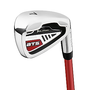 Orlimar Golf ATS Junior Boy's Golf Set with Bag, Right and Left Hand, Ages 9-12, Red/Black (5 Clubs)