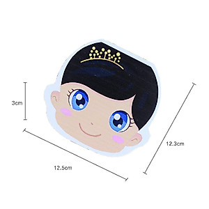 PDTXCLS SPPRANDOM HLXFF3 Aeiniwer Blackpaistar Baby tooth box, baby tooth protector container, lovely Andromeda wooden tooth collector (girl)