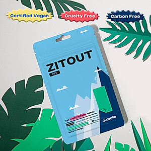 AVARELLE ZITOUT Large Hydrocolloid Pimple Strips (16 Patches) | Vegan Nose Patches for Pores Tea Tree | Chin Acne Patches for Face | Hydrocolloid Bandages for Acne | FSA & HSA Acne Treatment
