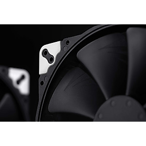 Noctua NF-A20 PWM chromax.Black.swap, Premium Quiet Fan, 4-Pin (200x30mm, Black) For Desktop