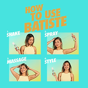 Batiste Dry Shampoo, Brilliant Blonde, 6.73 fl. oz. (Pack of 3)