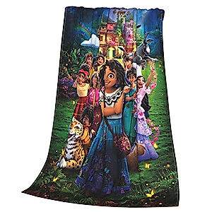 Blanket Anti-Pilling Air Conditioning Blankets Flannel Throw Blanket for Couch Bed Sofa 60"X50"