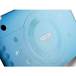 Fusion5 7" KD095 Kids Tablet PC - 64-bit Quad-core, Android 8.1 Oreo, WiFi, Parental Controls, Kids Learning Tools, 32GB Storage, Dual Cameras, Kids apps, Tablet PC for Kids (Blue)