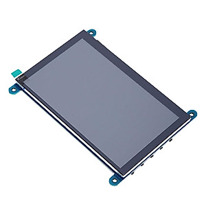 ViaGasaFamido 5 Inch LCD Screen, HD 5-point Capacitive Touch Monitor Mini Pc Monitor 800 x 480(dots) USB Driver for Screen