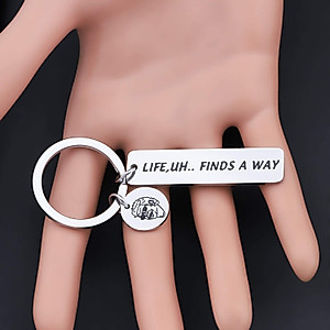 ENSIANTH Life uh finds a way Jeff Goldblum Fans Gift (Life Uh Finds a Way)