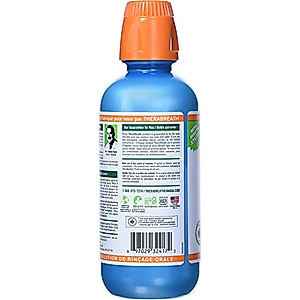 TheraBreath Dentist Recommended Fresh Breath Oral Rinse - Icy Mint Flavor, 16 Fl Oz (Pack of 2)