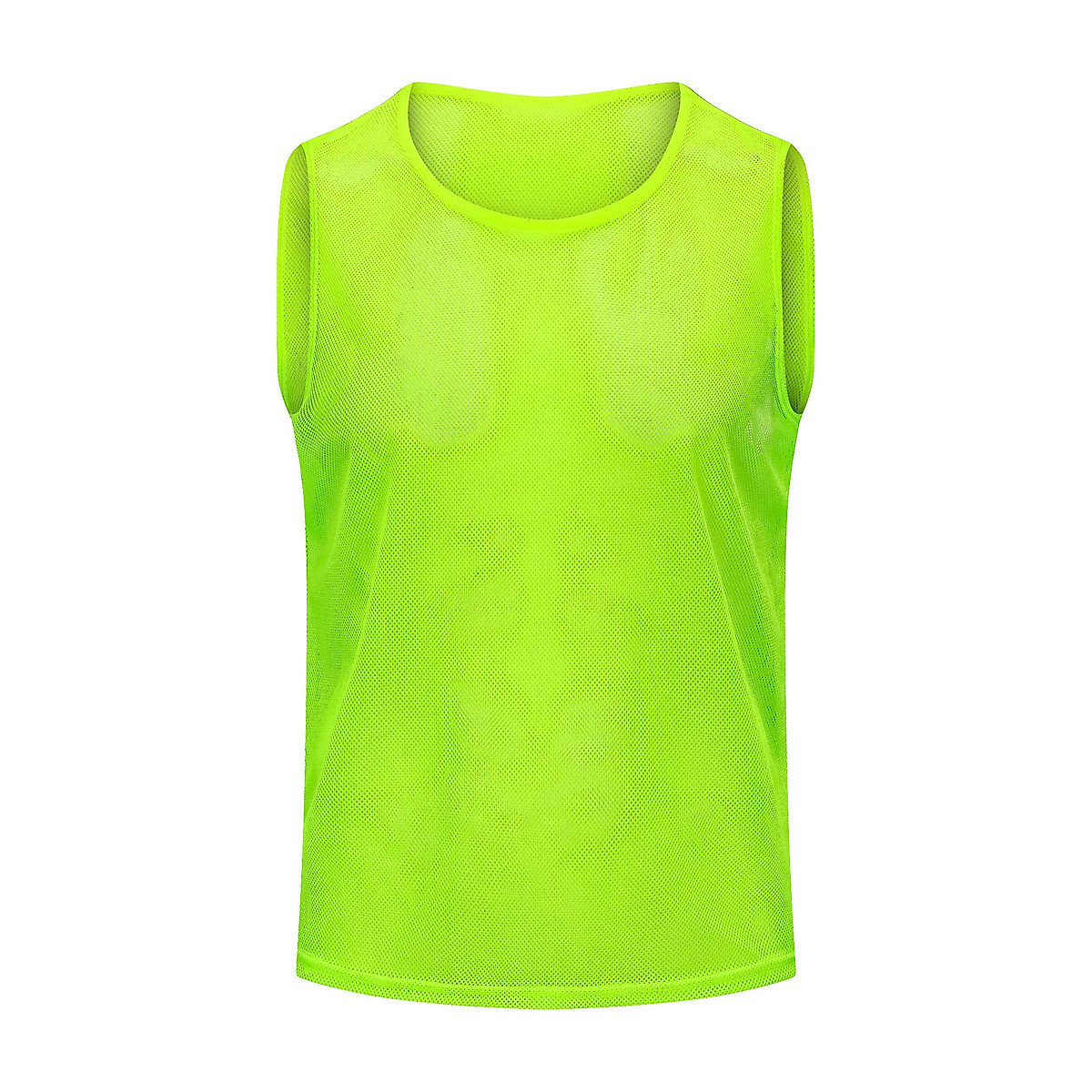 Antoyo Pinnies Soccer pinnies for Soccer Mesh Basketball Jerseys Green-XL