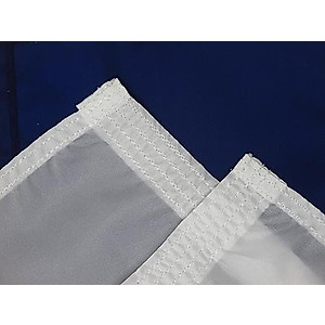 Made In USA Flags Co. - Christian Flag - Fade-Resistant Church & Garden Flag with SolarMax Nylon, Appliqued Cross, Strong Lock-Stitching - All-Weather Durable - 3’x5’ Christian House Flag