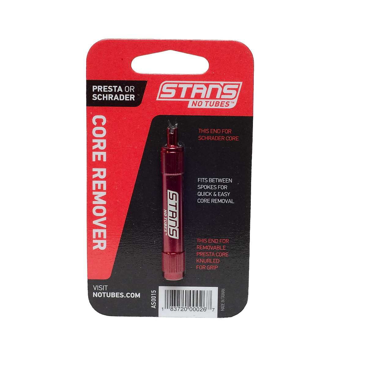 Stan's NoTubes Core Remover Tool for Presta and Schrader Valves