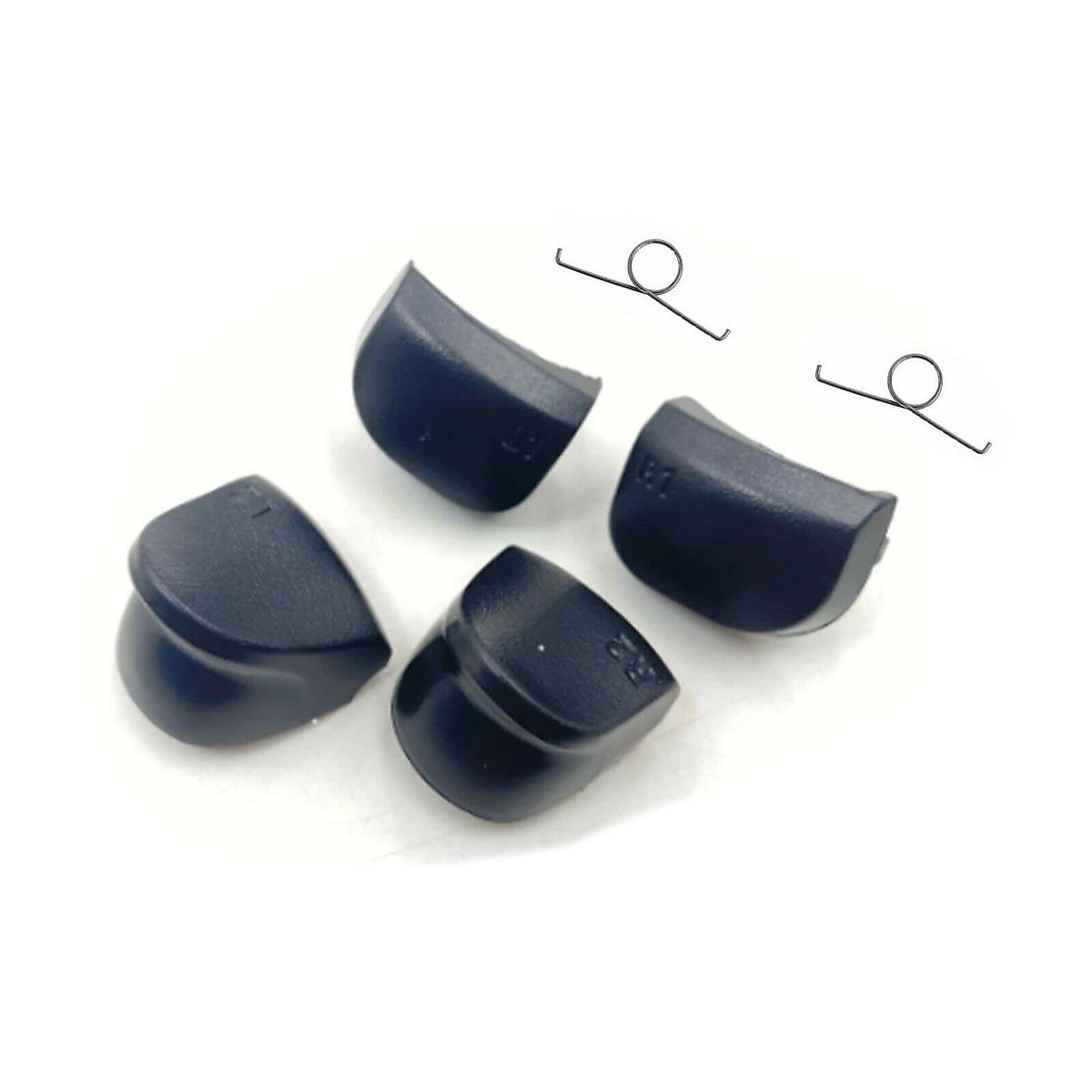 Triggers R1 R2 L1 L2 + Springs Command Buttons Caps Replacement for Sony Playstation 5 PS5 Controller (2pcs)