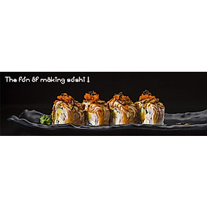 Unique ZONE Sushi Roller Bazooka Durable Grade Plastic Health and Safety Easy Cooking Sushi Rolls Best Kitchen Tool Maker Tube Utensils for Beginner