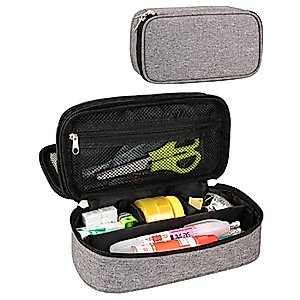 Pencil Pen Case Big Capacity Stationery Organizer Bag School College Office Large 2 Layer Pencil Pouch Pencil Pen Box With Compartment