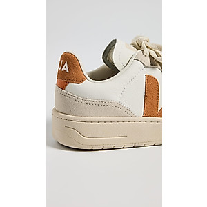 Veja Women's V-90 Sneakers, Extra White Umber, 10 Medium US