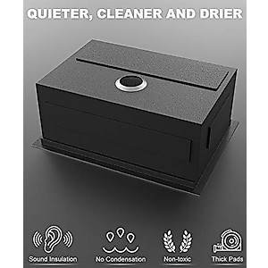 X Home 23 x 19 Inch Undermount Kitchen Sink Single Bowl, 16 Gauge Stainless Steel Kitchen Workstation Sink With R10 Corners, Fits 35 Inch Cabinet